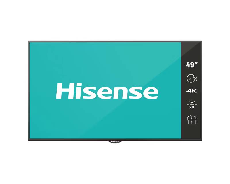 HISENSE 49” 49BM66AE 4K UHD Digital Signage Display – 24/7 Operation