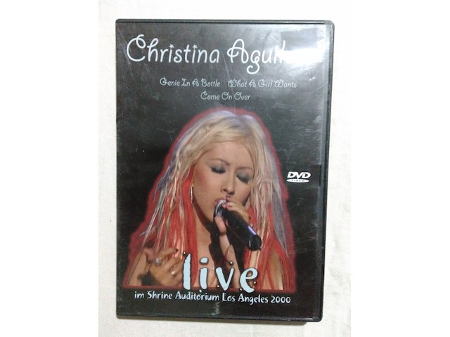 Christina Aguilera, live