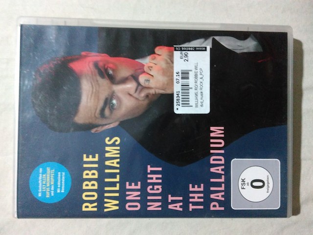 Robbie Williams, One night at the Palladium