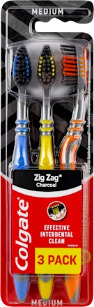 Colgate
Zig Zag Charcoal četkica za zube - medium, 3 kom