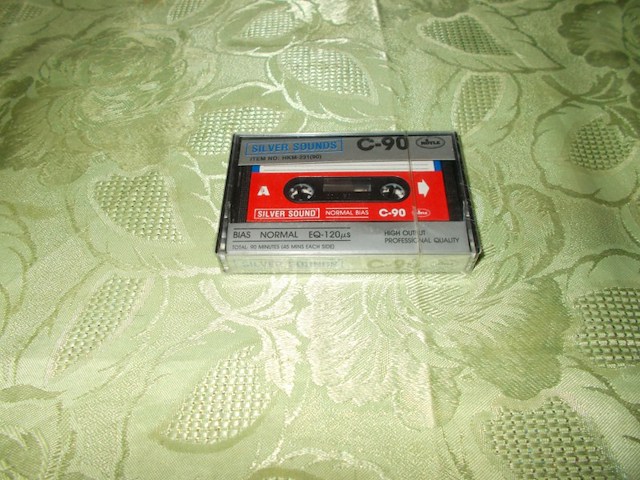 Silver Sounds C-90 kaseta - NOVO