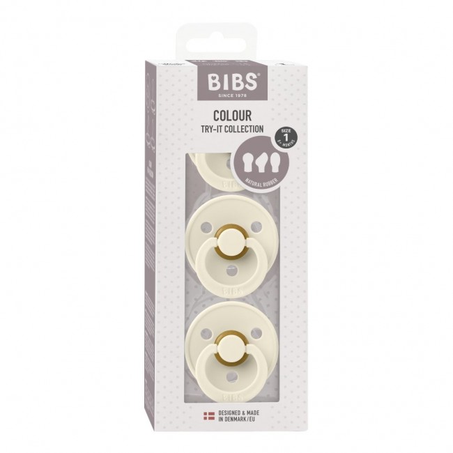 Bibs - Try It 3 Ivory set