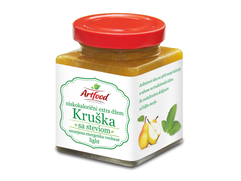 Niskokalorični extra džem kruška sa fruktozom i steviom
Title