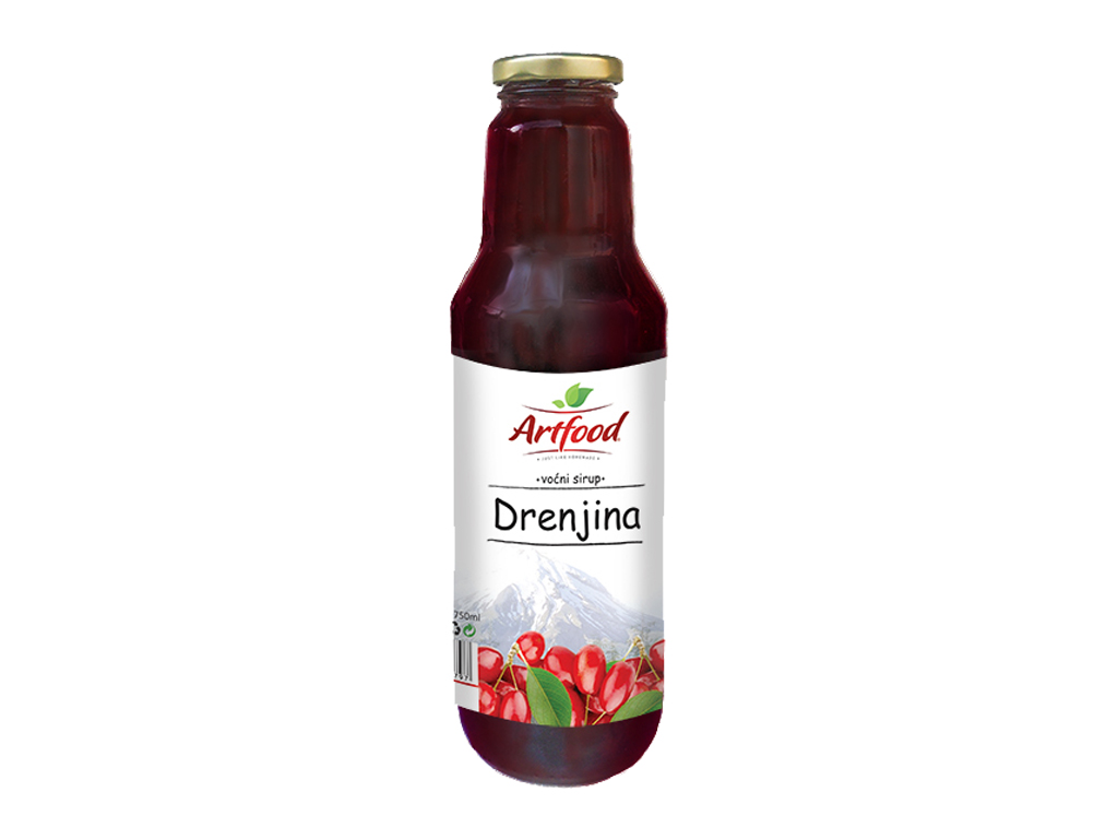 Voćni sirup drenjine 750ml
Title