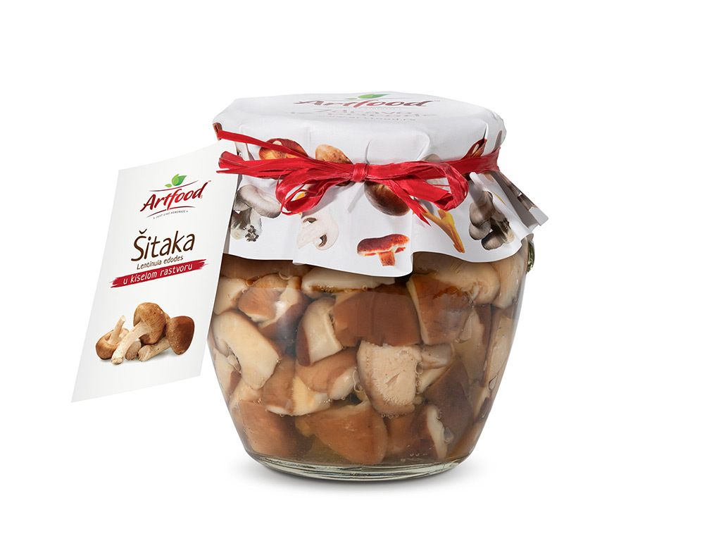 Šitaka u kiselom rastvoru