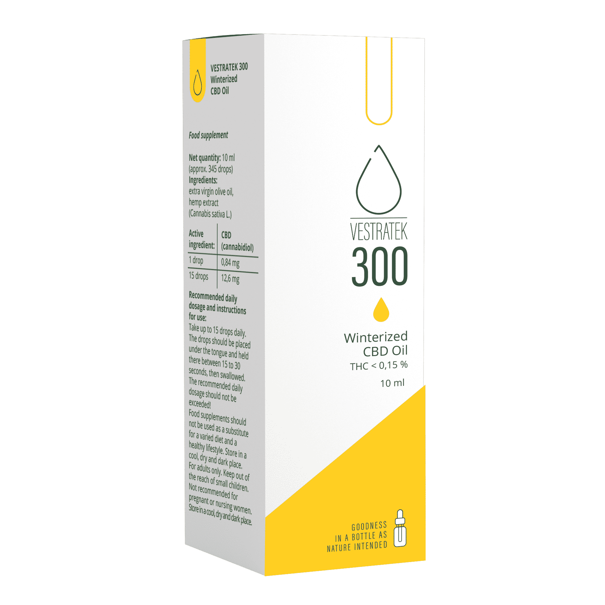 VESTRATEK 300 CBD ULJE PUNOG SPEKTRA