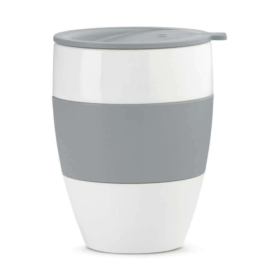 AROMA to go cup grey