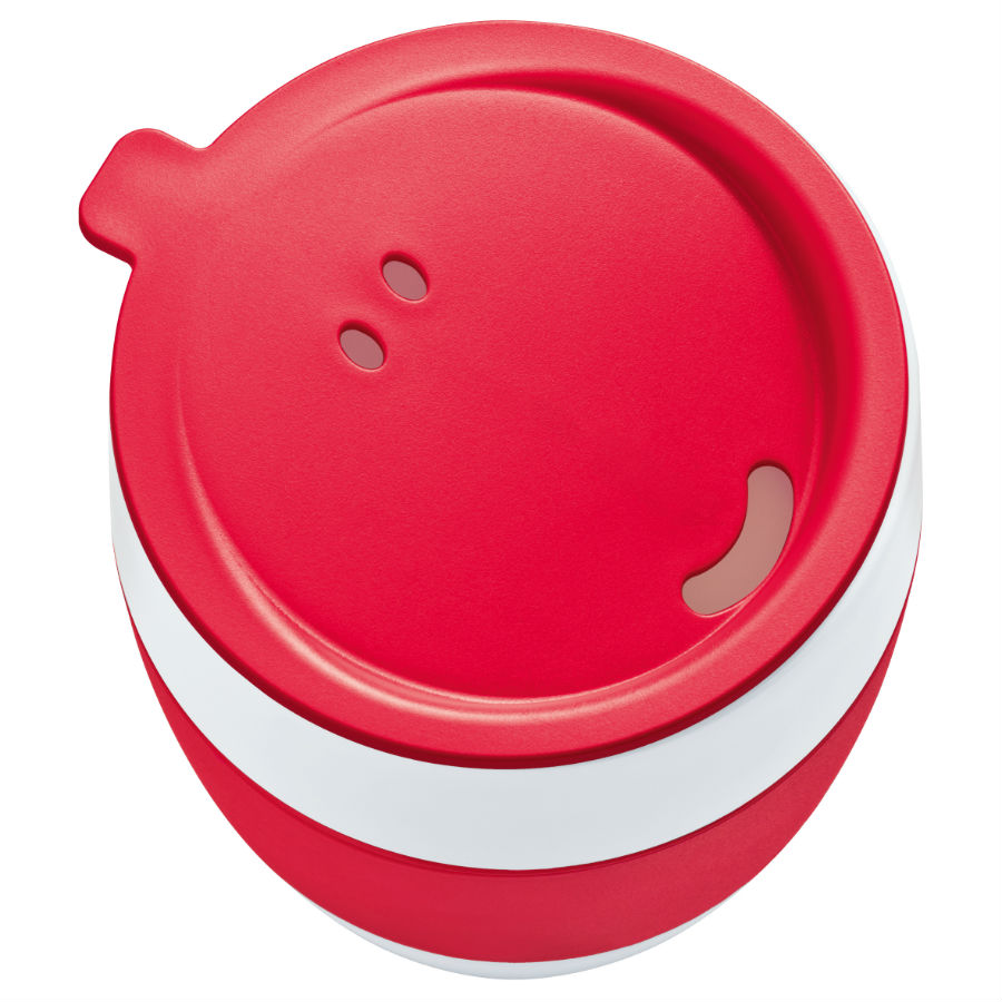 AROMA to go cup red