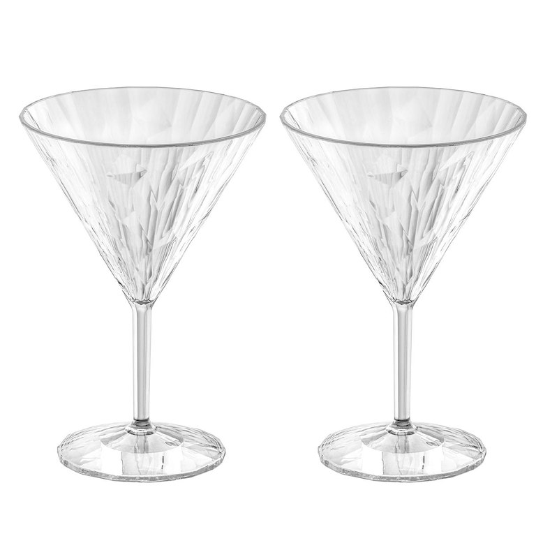 ČAŠE – CLUB NO. 12 Superglas Set of 2 crystal clear