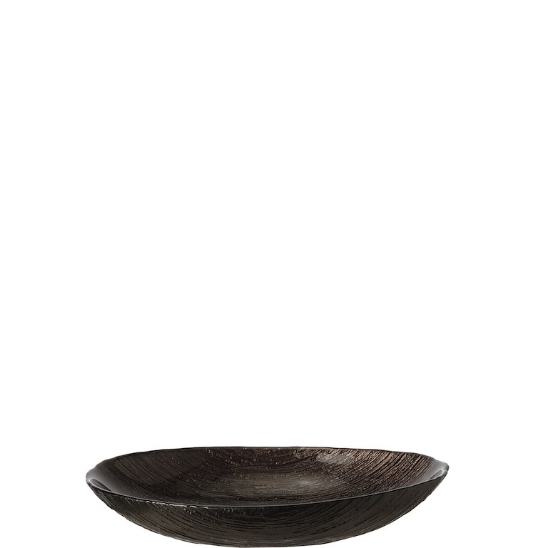 ČINIJA STAKLENA 27x18cm – Bowl COMO brown 27x18cm