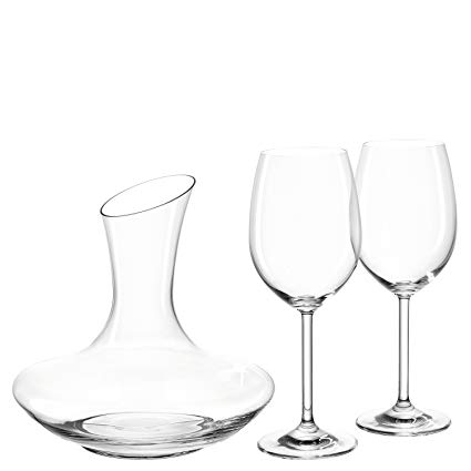 DEKANTER I DVE ČAŠE/SET ZA VINO TRIO – Red wine set TRIO 3 pieces