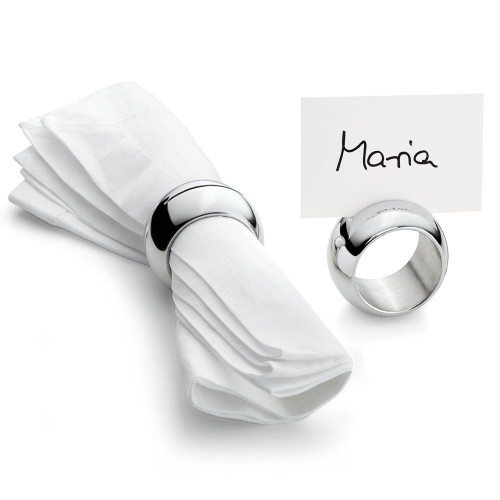 PRSTENOVI ZA SALVETE – MOON Napkin Rings