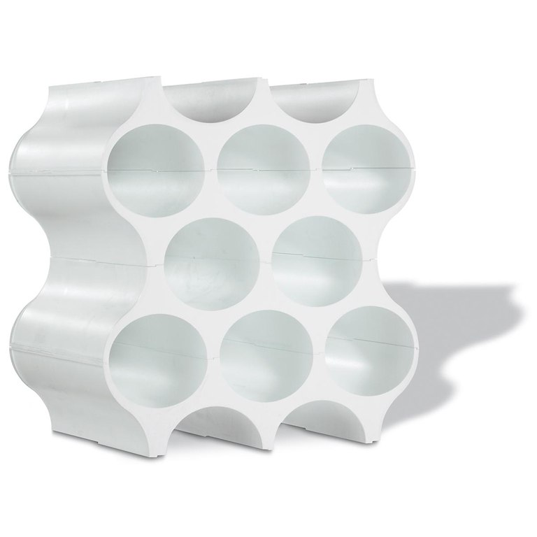 STALAK ZA FLAŠE – SET-UP Bottle Rack, cotton white