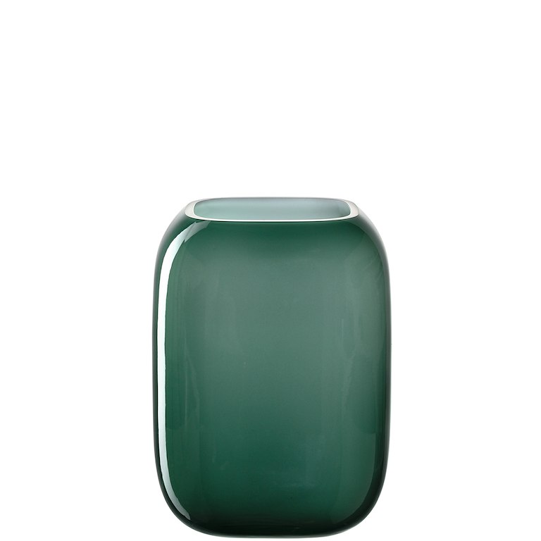 VAZA STAKLENA MILANO zelena – Vase MILANO green