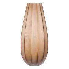 VAZA STAKLENA FERRARA 35 cm, braon – Vase FERRARA 35 cm brown