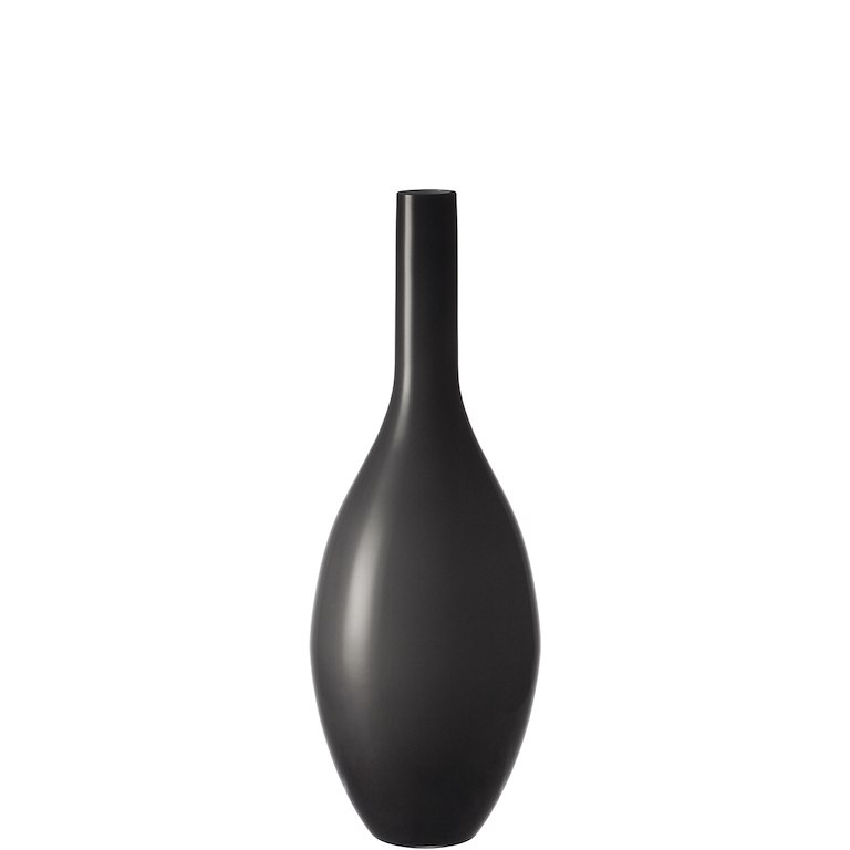 VAZA STAKLENA PODNA BEAUTY – Floor vase BEAUTY 50 cm grey