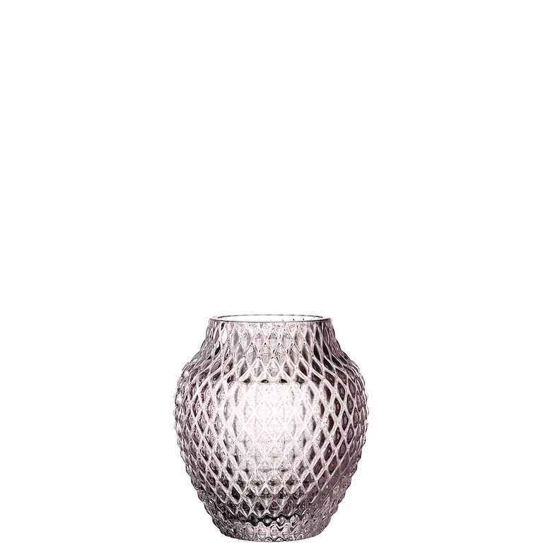 VAZA STAKLENA POESIA 11cm – Vase grey POESIA