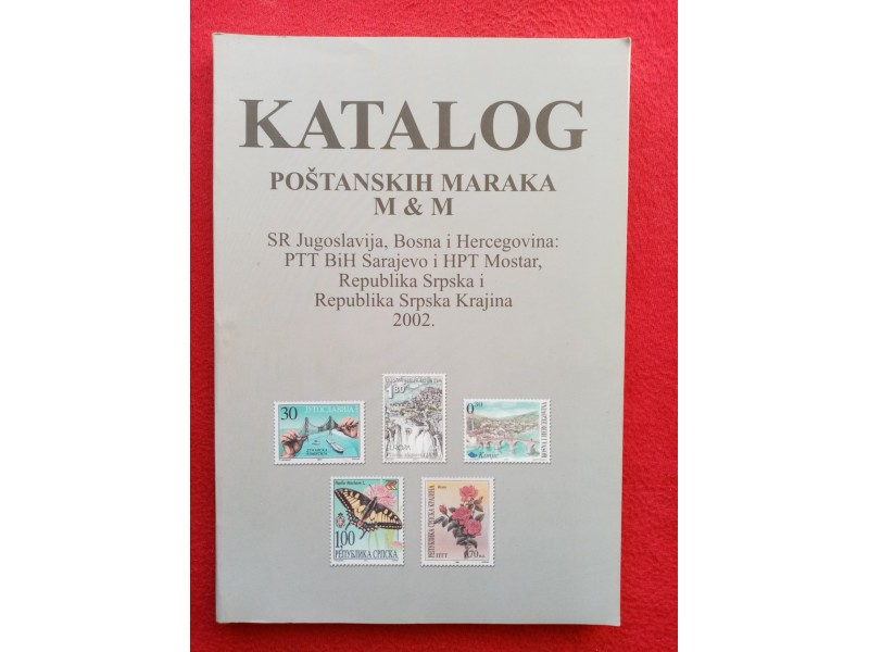 Katalog postanskih maraka 2002g.