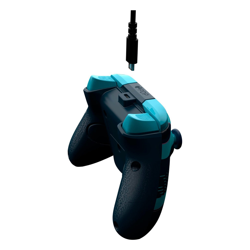 XBX Rematch Wired Controller + Airlite Wired Headset Bundle - Blue Tide