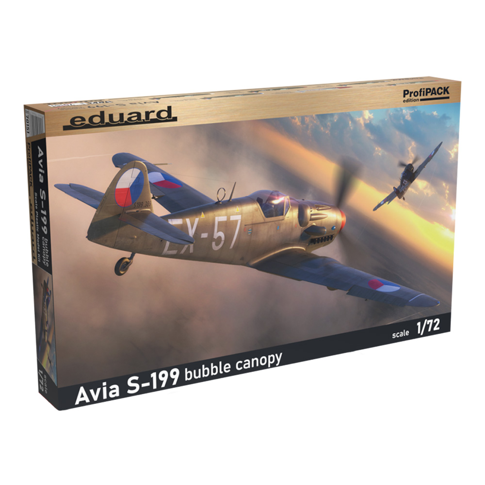 Model Kit Aircraft - 1:72 Avia S-199 Bubble Canopy