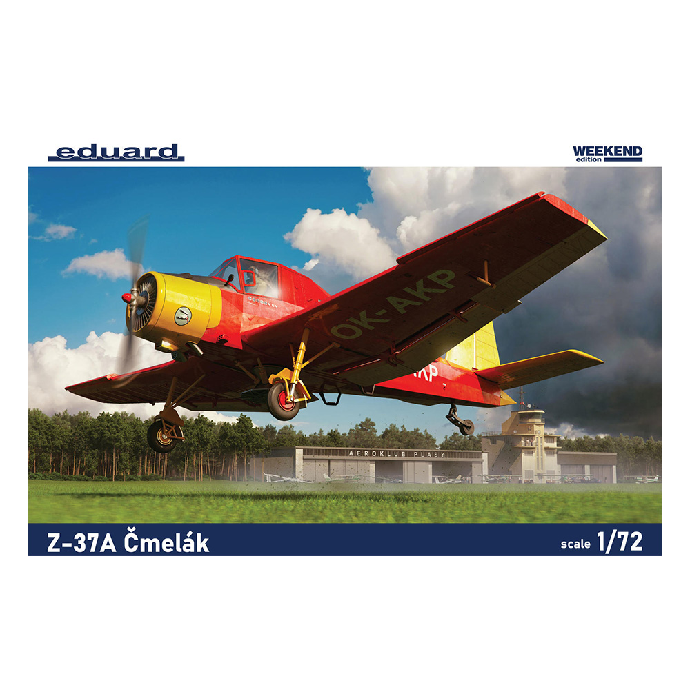 Model Kit Aircraft - 1:72 Z-37A Čmelák
