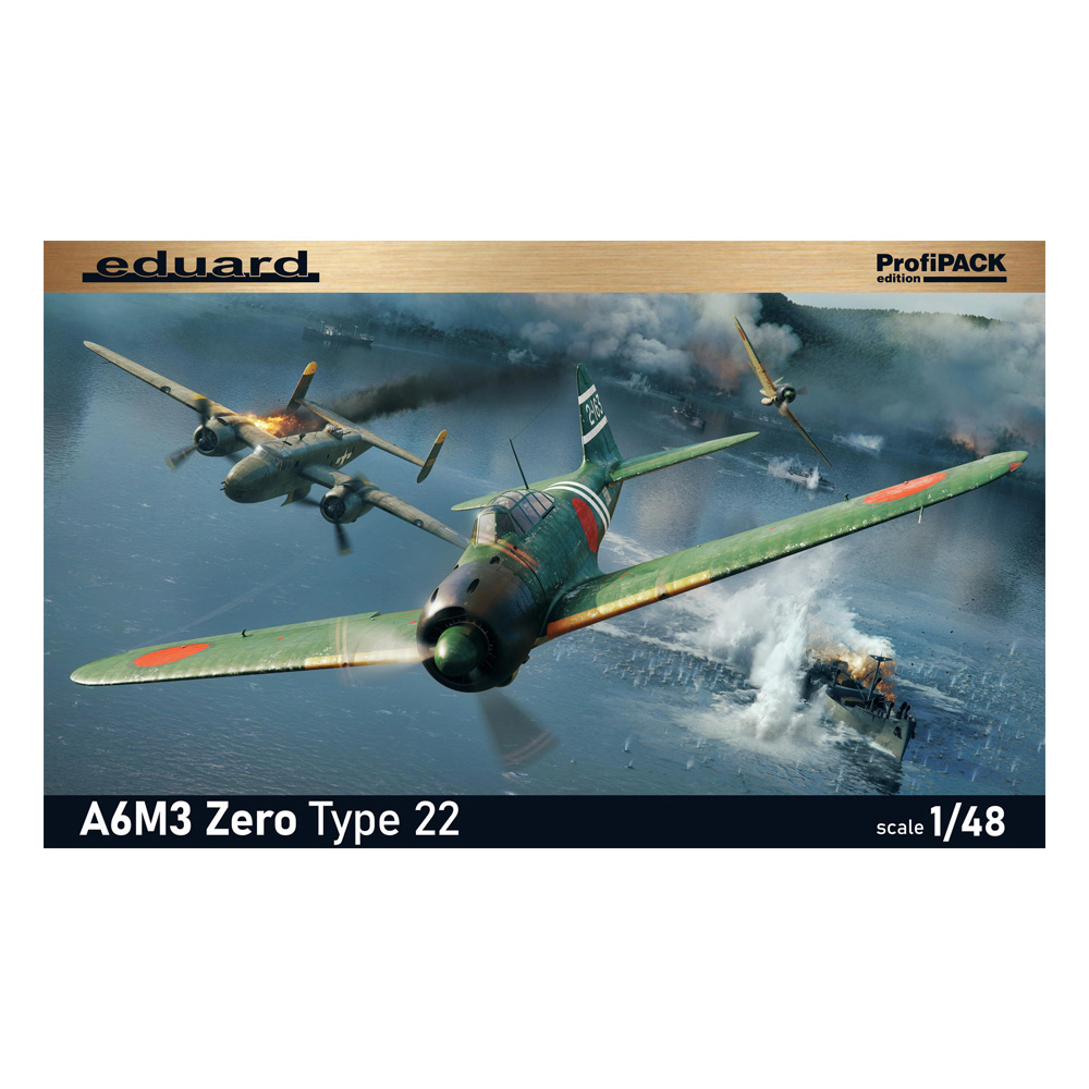Model Kit Aircraft - 1:48 A6M3 Zero Type 22