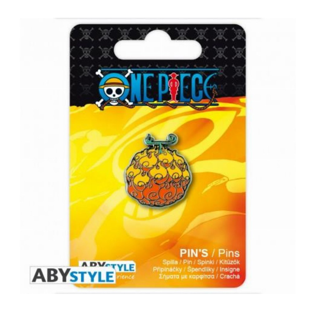 One Piece - Flame Fruit Pin