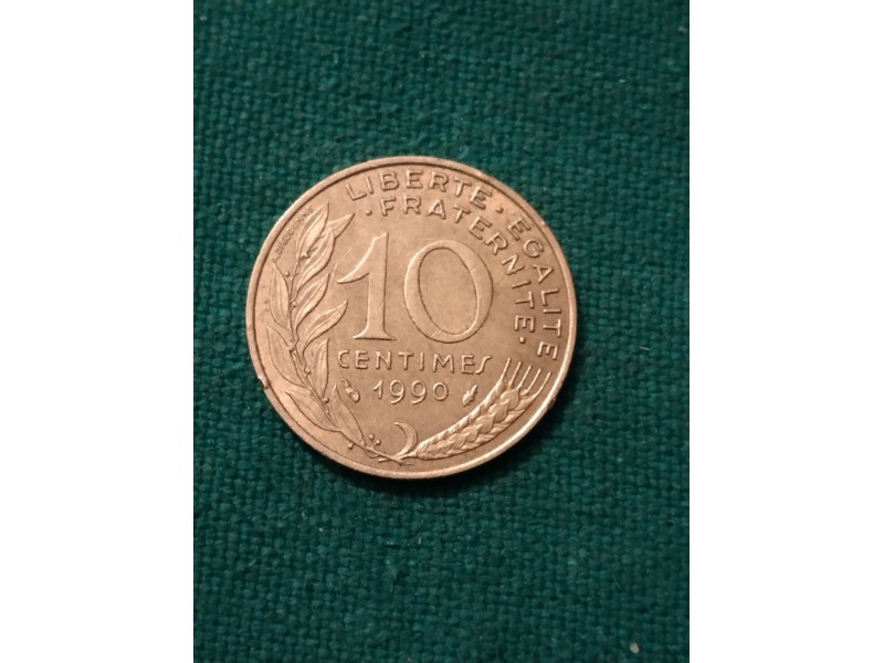 10 centi 1990 francuska