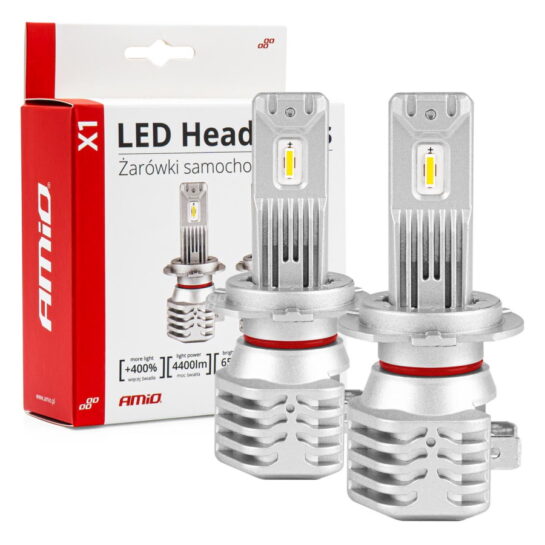 Sijalice LED H7, 10-16V 40W, (2 kom) – Amio 02966