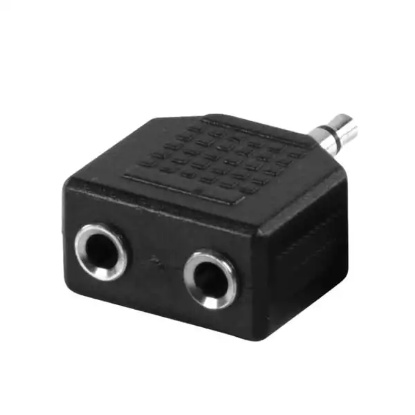 Audio adapter 3.5mm/2x3.5mm m/2xf Elementa