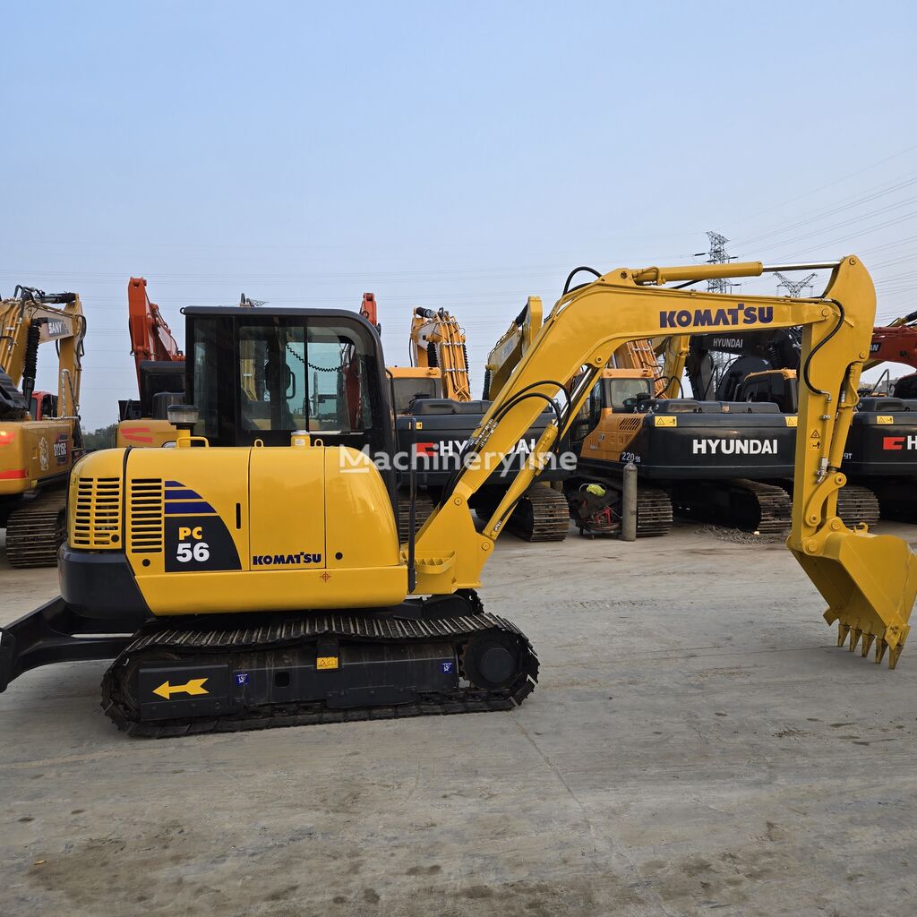 Komatsu PC56 mini bager