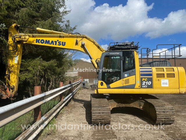 Komatsu PC210 LCI-10 bager guseničar