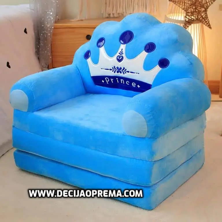 Foteljica za decu Blue Prince