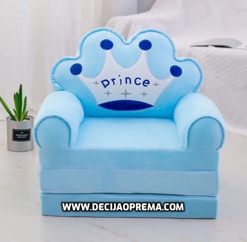 Foteljica za decu Blue Prince1