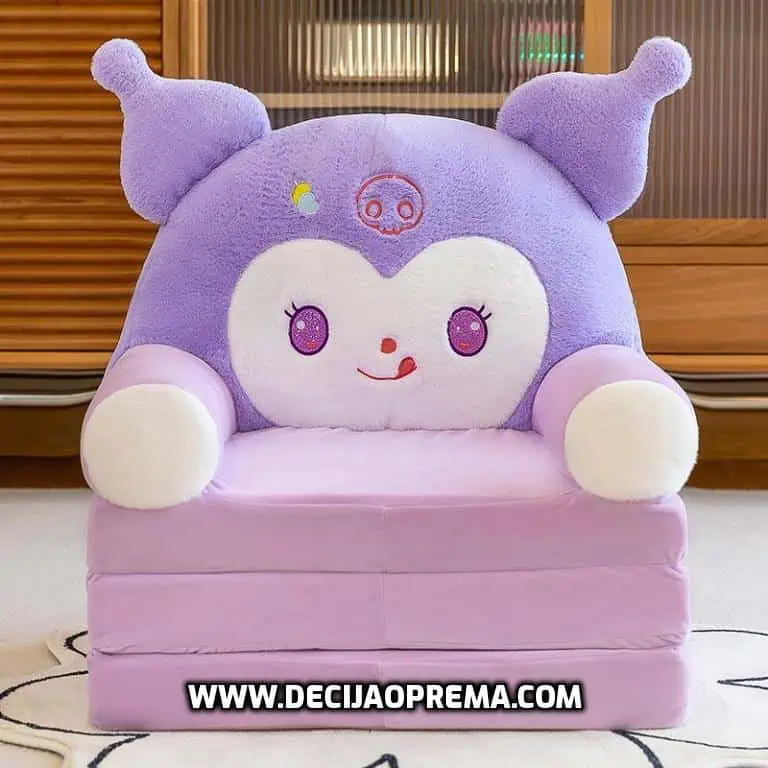 Foteljica za decu Purple Pet