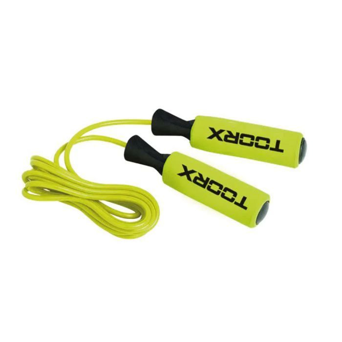 KONOPAC ZA PRESKAKANJE TOORX PVC SPEED SOFT lime green-black