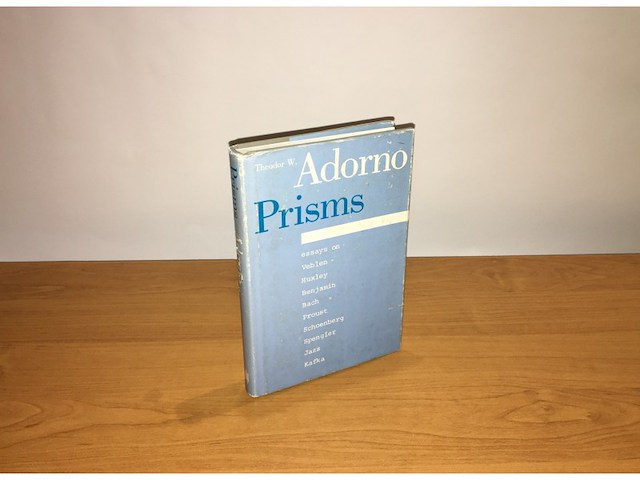 THEODOR W. ADORNO - PRISMS
