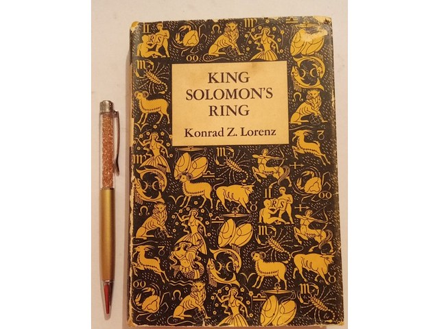 KING SOLOMON`S RING - KONRAD Z. LORENZ