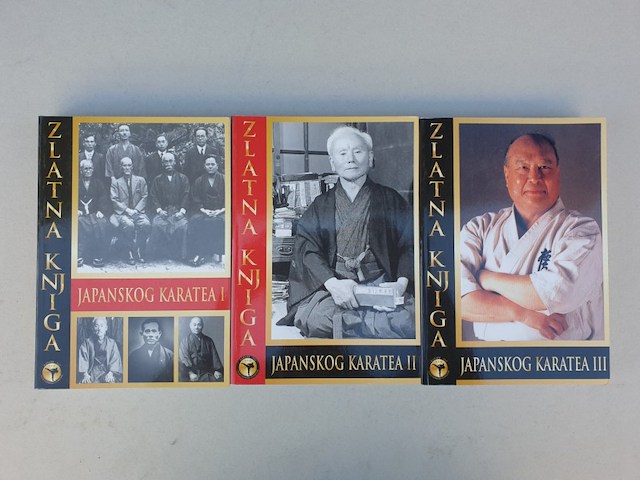 Zlatna knjiga japanskog karatea, 1 - 3, Komplet