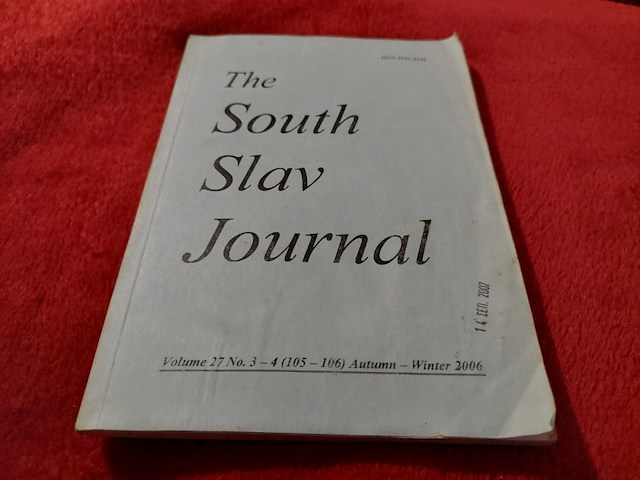 The sourh slav journal 3-4