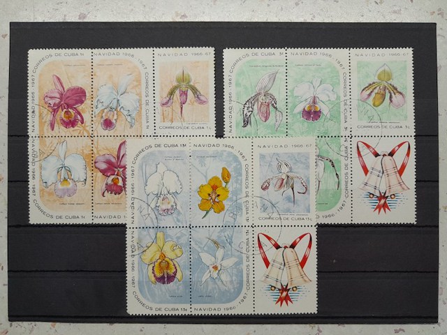1966 Kuba Orhideje serija sa privescima (7439)
