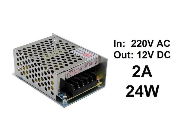 Napajanje 220V na 12V - 2A - 24W - AC-DC