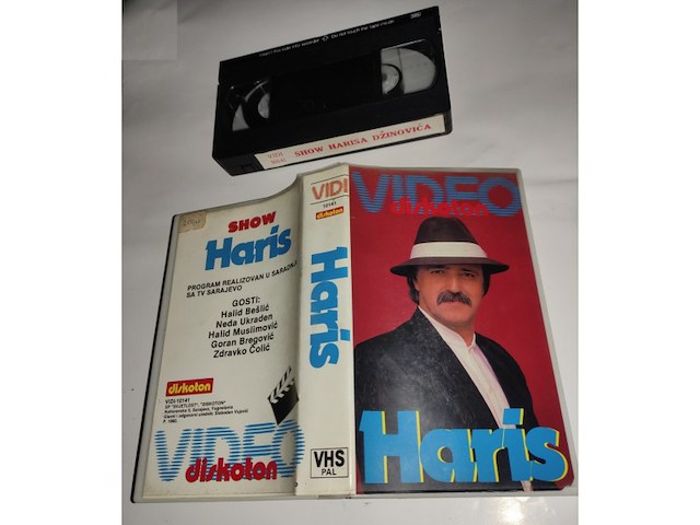 SHOW HARISA DŽINOVIĆA SA GOSTIMA ULTRA RARE VHS YU