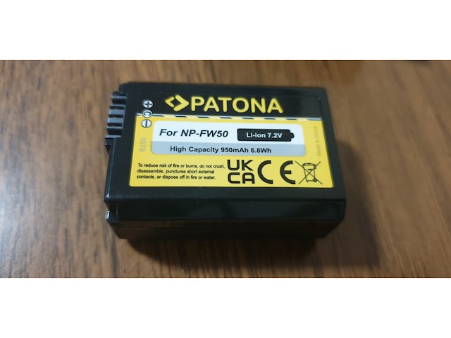 Patona Sony NP-FW50