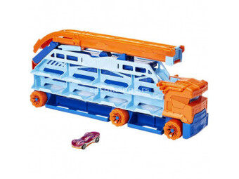 HOT WHEELS Speed Drop transporter sa stazom HDY92