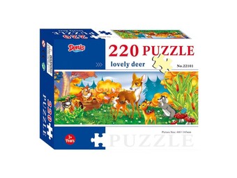 Puzzle slagalica - Ljupka srna i lane 220kom 01-401000