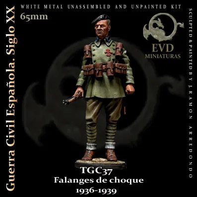 El Viejo Dragon TGC37 Falanges De Choque 1936-1939 - Spanish Civil War, 20th Century