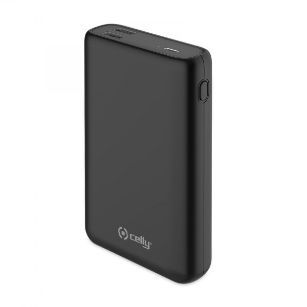 CELLY Power bank od 45W (eksterna baterija) u CRNOJ boji