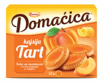 KEKS TART KAJSIJA DOMACICA 210G
KEKS TART KAJSIJA DOMACICA 210G