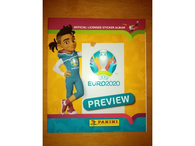 A: Euro 2020 Preview (Panini) - prazan